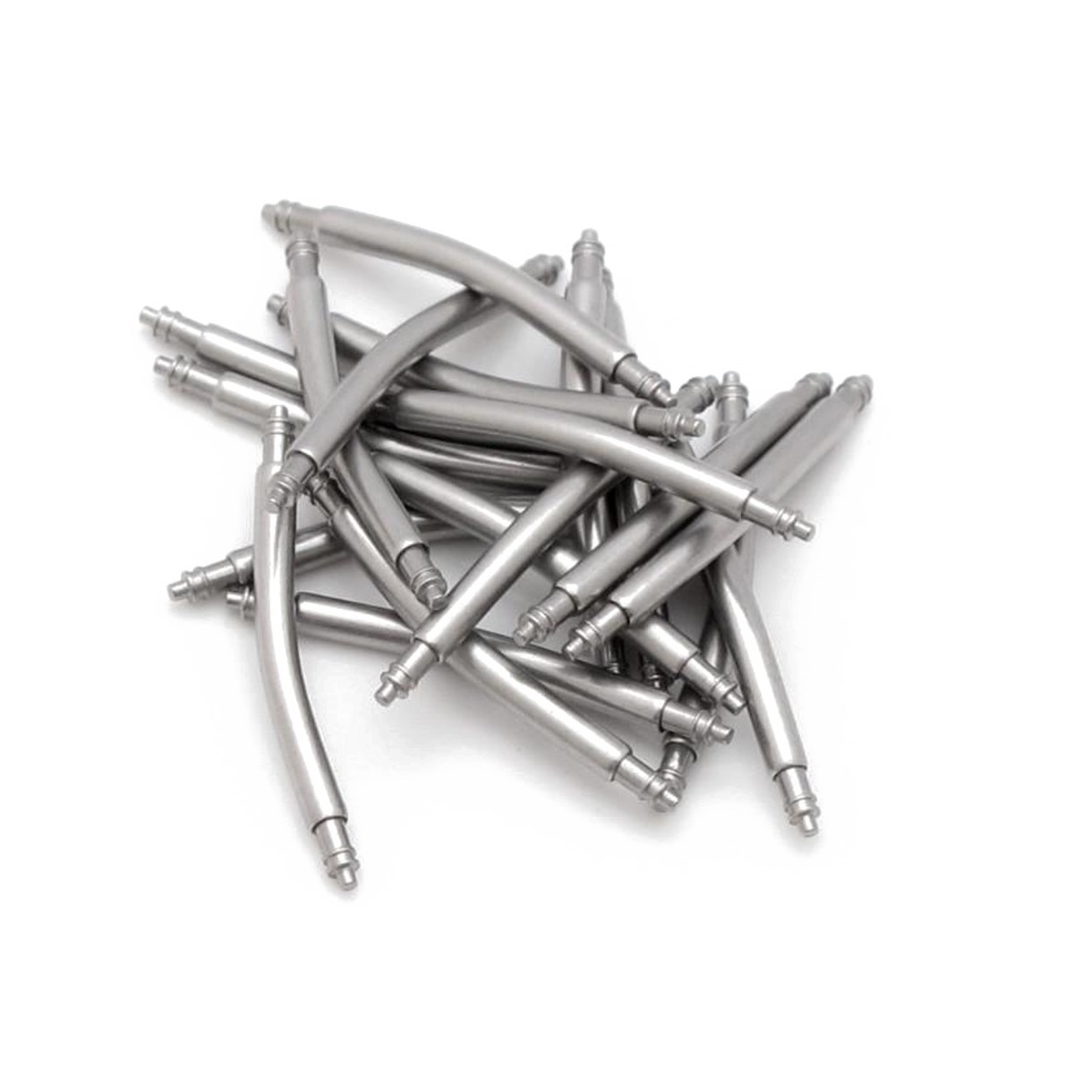 Gebogene Federstege im Set für Uhrenarmbänder - Edelstahl Federstege ...