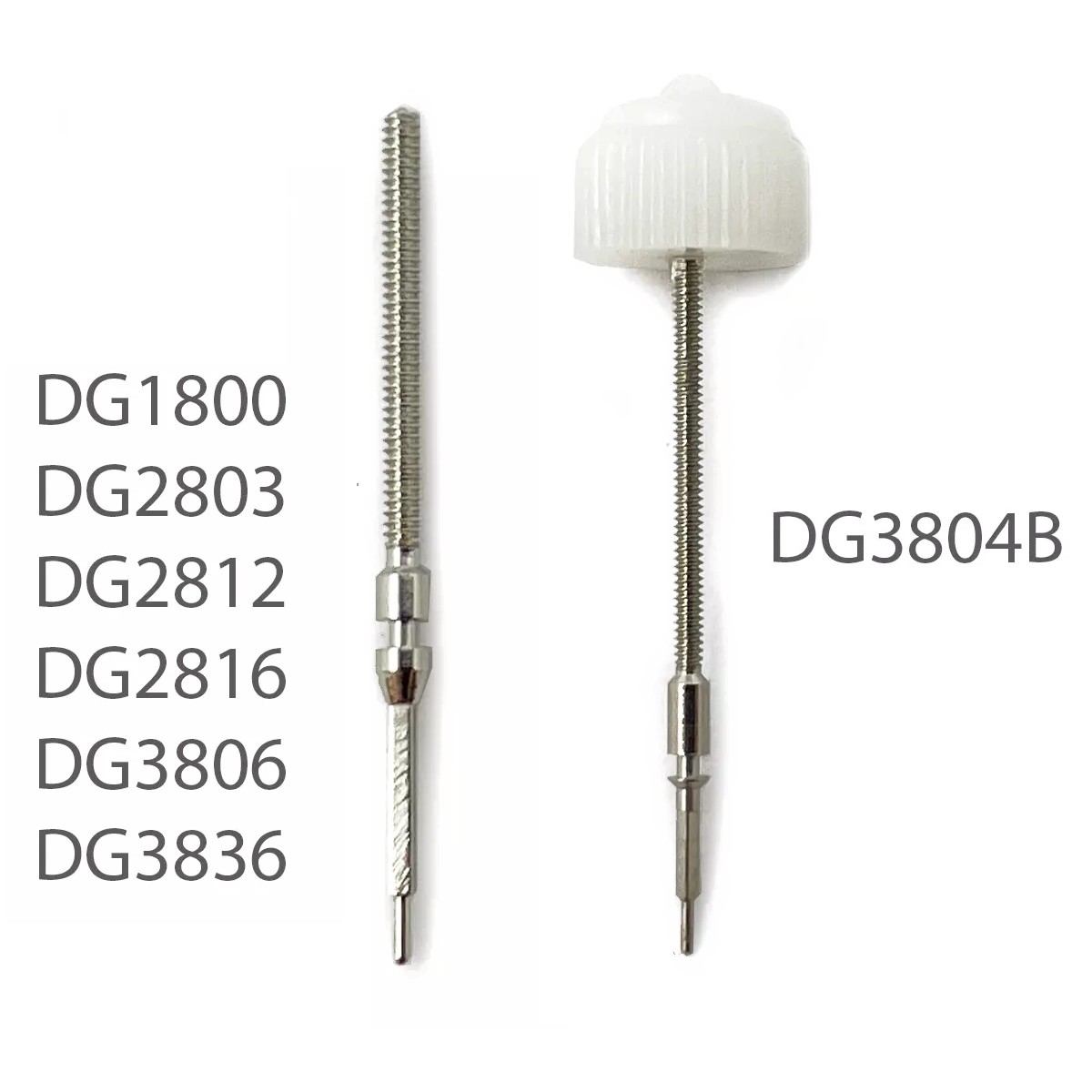 26 Aufzugwellen für chinesische Uhrwerke Sea-Gull, Dixmont, Hangzhou ...