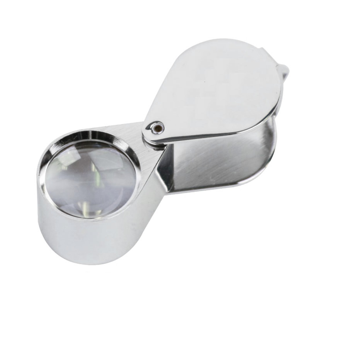 Triplet Lupe MICRO-VISICON 18x10 by BULLONGÈ mit Ledertasche. Eine ...