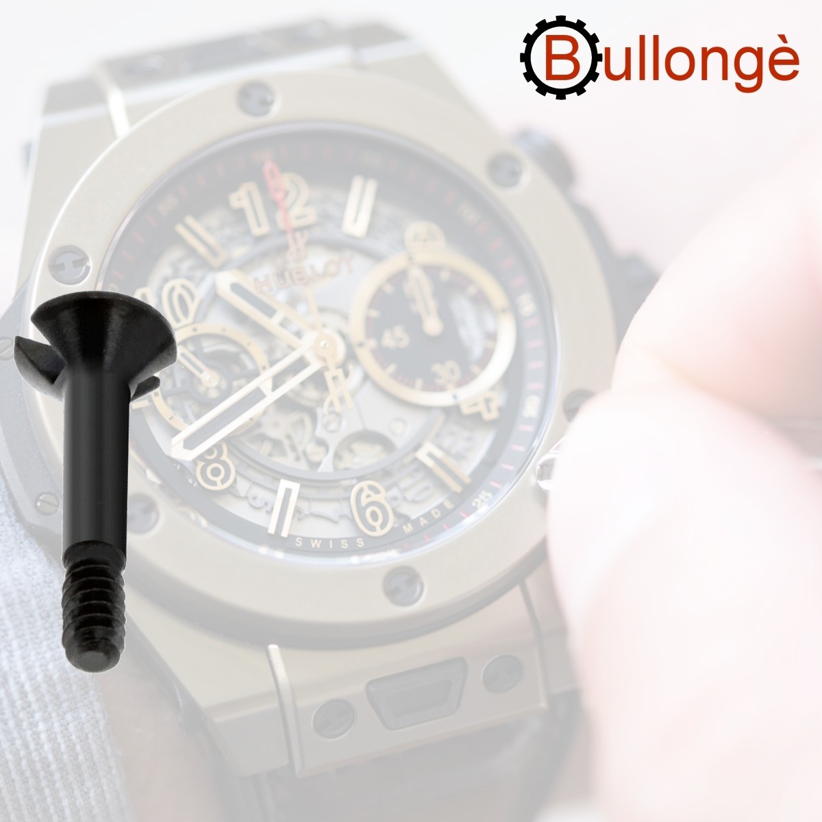 Ersatz H-Schraube für Hublot Armbanduhren BLACK 6.5mm. Uhrenteile für ...